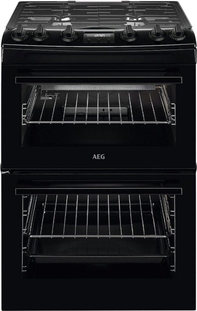 AEG CGX6130ACB 60cm Gas Double Cooker – Grange Electrical